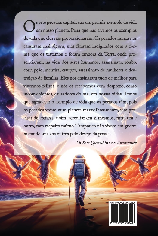 Os sete querubins e o astronauta – Editora Lux – Loja